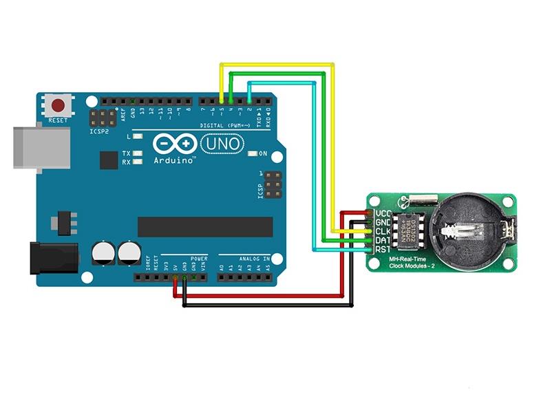 DS1302 RTC Modül - ileri3d