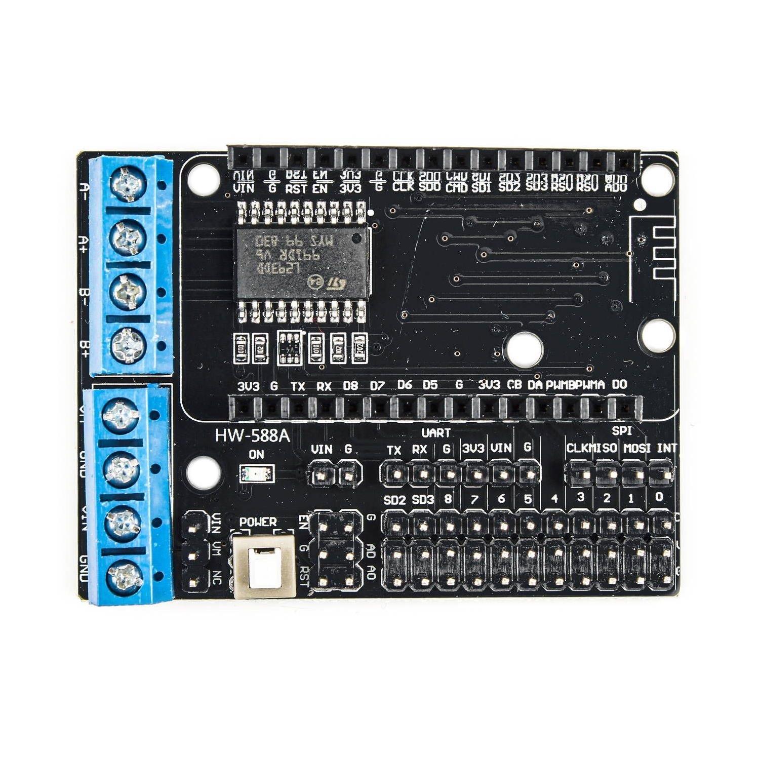 NodeMCU Motor Shield – ESP12E - ileri3d