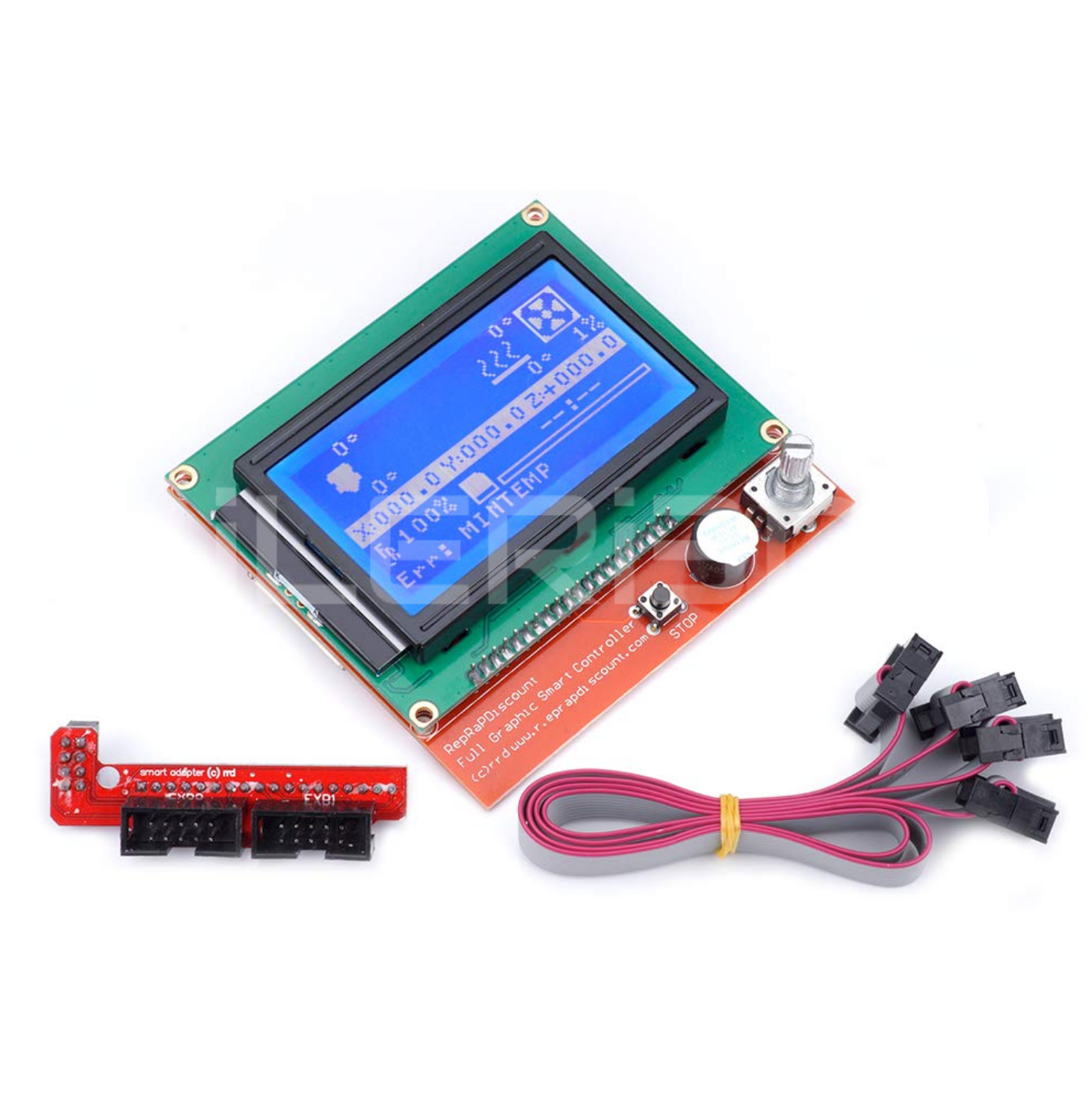 RepRap Ramps 1.4 128x64 3D yazıcı Grafik LCD Ekran - ileri3d